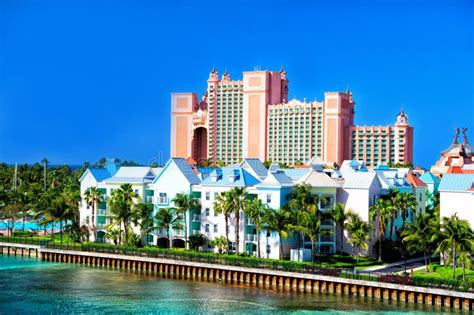The Atlantis Paradise Island Resort Located In The Bahamas Editorial