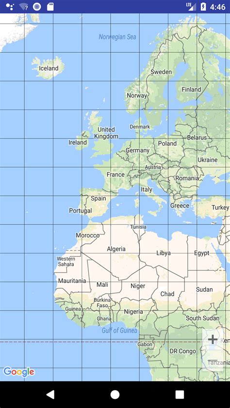 Add Static Square Grids Using Google Map Api In Android Stack Overflow