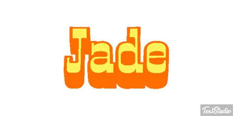 Jade Name Animated  Logo Designs