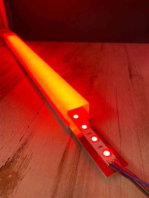 Square Polycarbonate Led Diffuser Square Tube ~ Model Visby Led Vivid