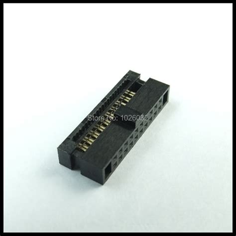 Free Shipping 50 Pcs Lot1 27mm Pitch 2x9 18Pin 2x10 20Pin 2x12 24Pin 2x13 26Pin IDC