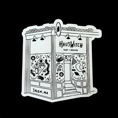 Hauswitch Shop Illustration Magnet