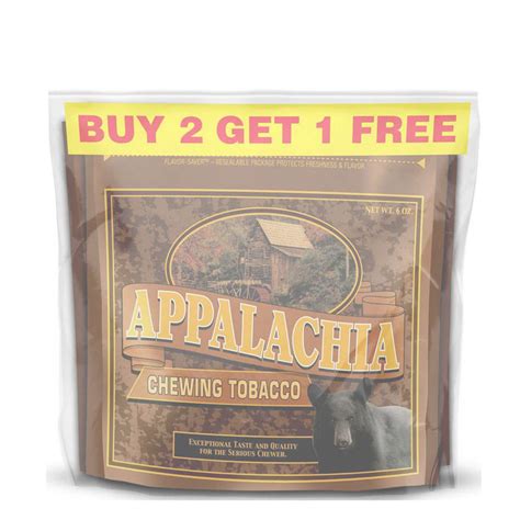 Appalachia Loose Leaf Chewing Tobacco Buy 2 Get 1 Free