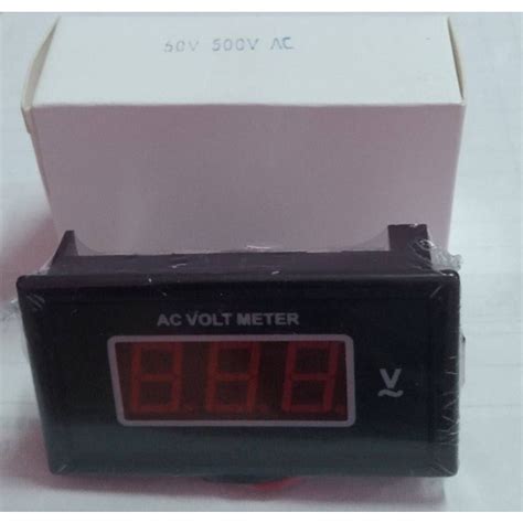 AC VOLT METER วดโวลตแบบดจตอล ขนาด714mm 50 500V Shopee Thailand