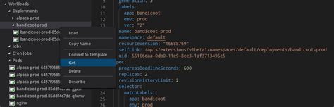 sakananote Visual Studio Code with Kubernetes extension 小記