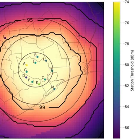 The Houston Lightning Mapping Array Hlma Network Consists Of 12