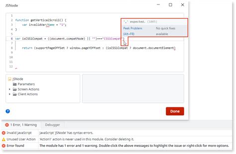 Extend Your Apps Using Javascript Odc Documentation