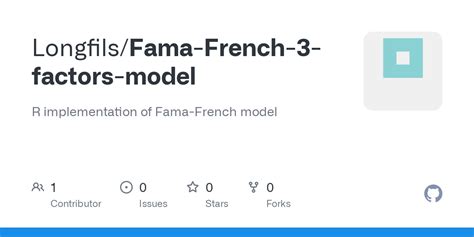 Github Longfilsfama French 3 Factors Model R Implementation Of Fama