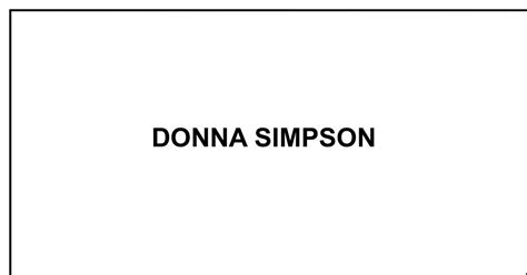 Obituary Donna Simpson