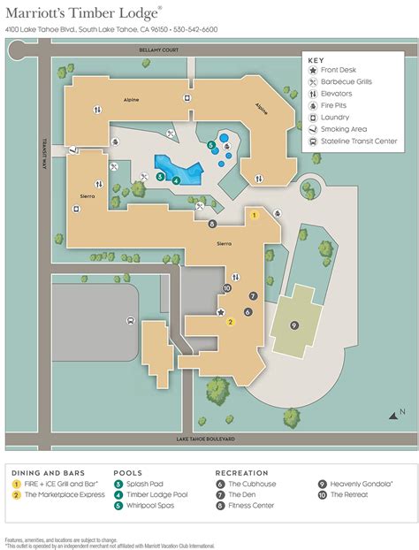 Resort Maps For All Marriott Vacation Club Resorts Premier Timeshare
