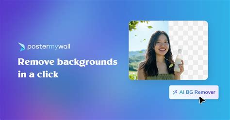 Ai Background Remover Postermywall