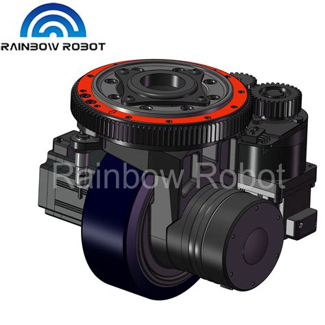 Servo Motor Single Horizontal Steering Wheel Traction Weight 1600kg Incremental Encoder China
