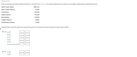 Solved Journalize The Two Entries Required To Close The