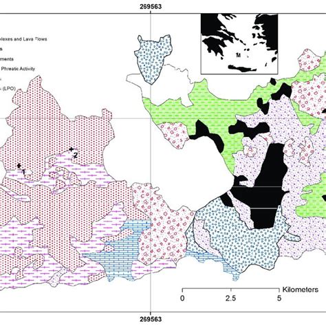 Results Of Mineral Prospectivity Mapping Mpm Modelling Superimposed Download Scientific