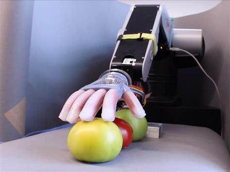 Soft Robot Hand Can Sense What It Touches Holds Promise For