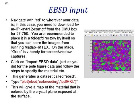 Texture Analysis With MTEX Inside Matlab For 27