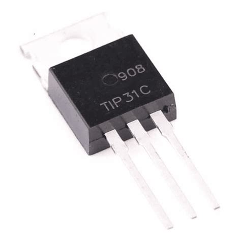 4 Unidades Transistor Tip31 Tip31c Tip 31 De Potencia Npn