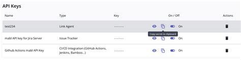 managing api keys mabl help