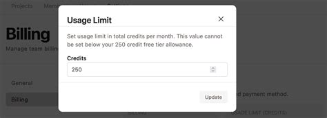Ubp For Individuals Configure A Usage Limit For Usage Based Billing