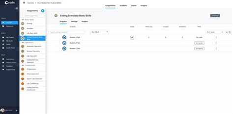 Automatic Grading For Computer Science And Programming Courses Codio