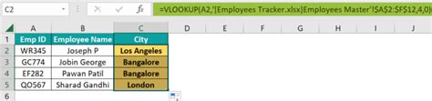 VLOOKUP From Another Sheet In Excel Step By Step Examples