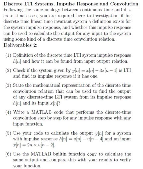 Solved Following The Same Analogy Between Continuous Time Chegg Com