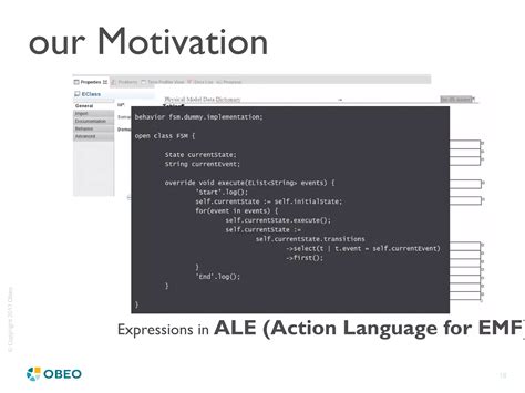 Eclipse Modeling Guided Tour Acceleo Query Language AQL PPT