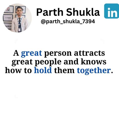 How Samriddhi Samuel Shapes Great Leaders Parth Shukla Posted On The Topic Linkedin