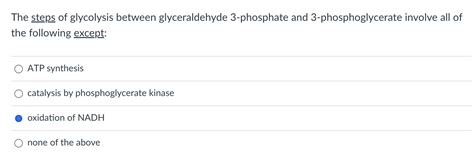 Solved Which Of The Following Enzymes Catalyzes An