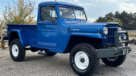 1947 Willys Overland Pickup For Sale At Auction Mecum Auctions Pickups For Sale Overlanding