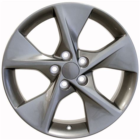 18 Fits Toyota Camry Lexus Wheels Gunmetal Set Of 4 18x7 5 Rims Oem