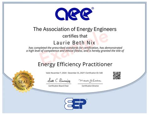 Aee Cem Logo Presidents Message The Association Of Energy Engineers