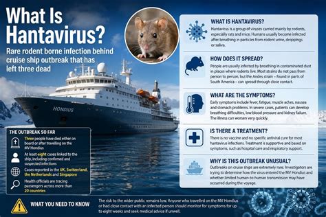 What Is Hantavirus Rare Rodent Borne Infection Behind Cruise Ship