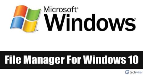 Best File Manager For Windows In