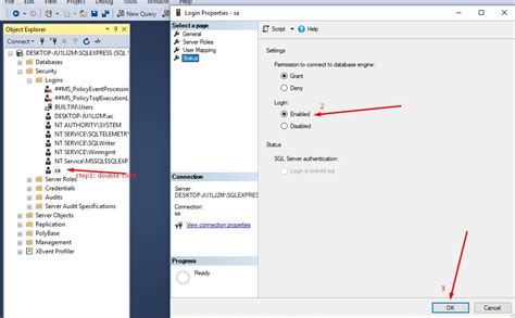 Sql Error 18456 Using Sa Account Gourmetopec
