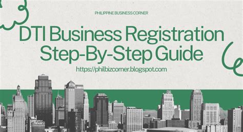 Dti Business Registration Step By Step Guide