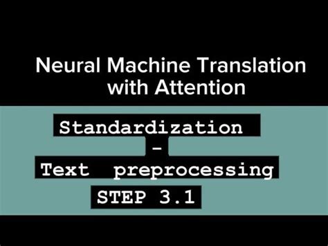 how to standardize language translation with tensorflow machine