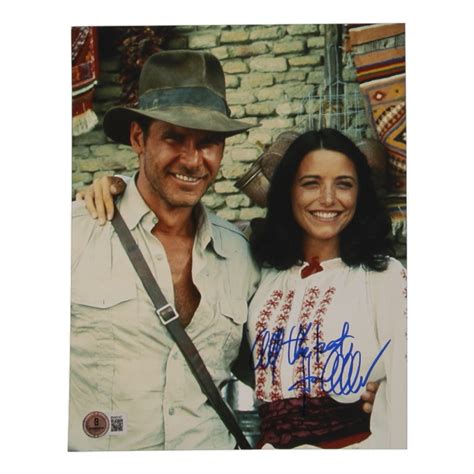 Karen Allen Signed Indiana Jones And The Raiders Of The Lost Ark 8x10