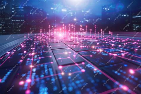 Ai Neural Network Visualization With Glowing Connections Digital Transformation Tech Innovation