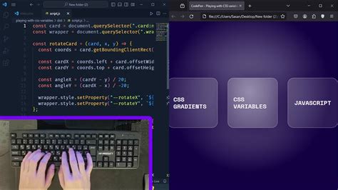 Creating An Engaging Mouse Move Effect With Html Css And Javascript Web Design Tutorial