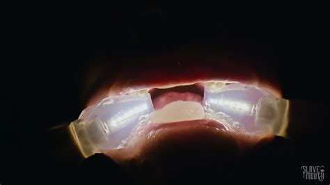 Filthy Closeup Of Submissive Whore Playing With Frozen Cum Rebel