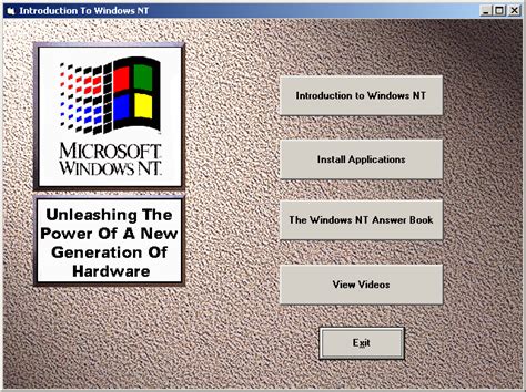 Microsoft 32 Bit Applications Sampler For Windows Nt 1993