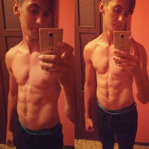 16 Year Old Body Flexing 9 Absv Linebicepstricepsbackchest