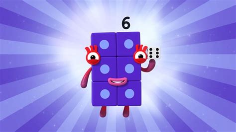 Six Series 1 Numberblocks