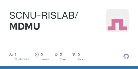 Github Scnu Rislab Mdmu