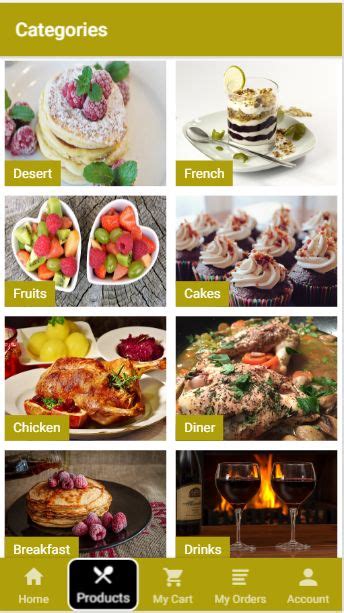 kitchen ionic 3 restaurant app with php backend by brainsystemsltd