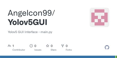 Yolov5GUI Tutorial Ipynb At Master Angelcon99 Yolov5GUI GitHub