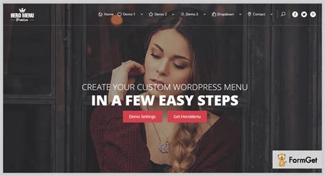 WordPress Drop Down Menu Plugins FormGet