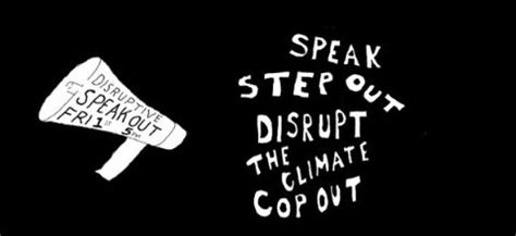 Disruptive Speak Out | Green Left