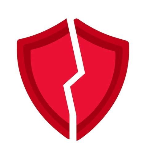 Premium Vector Hacked Protection Icon Vector Illustration